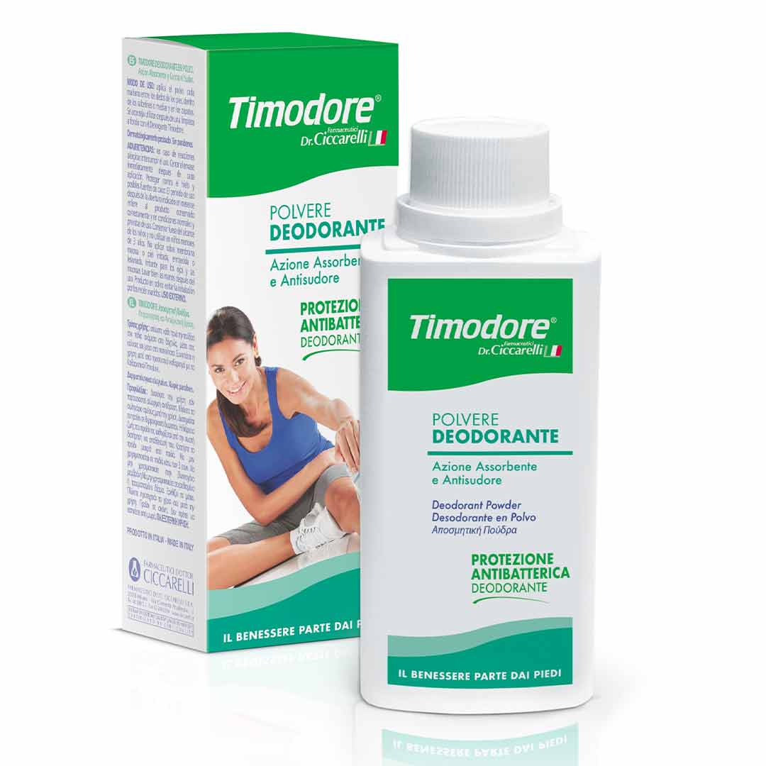 Timodore Deodorant Powder 250G | Kulud Pharmacy