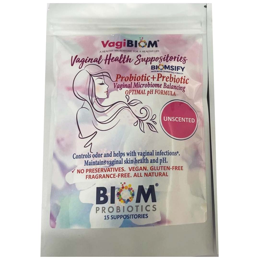 Vagibiom Probitic + Lactobacillus Vag Supp 15’S | Kulud Pharmacy