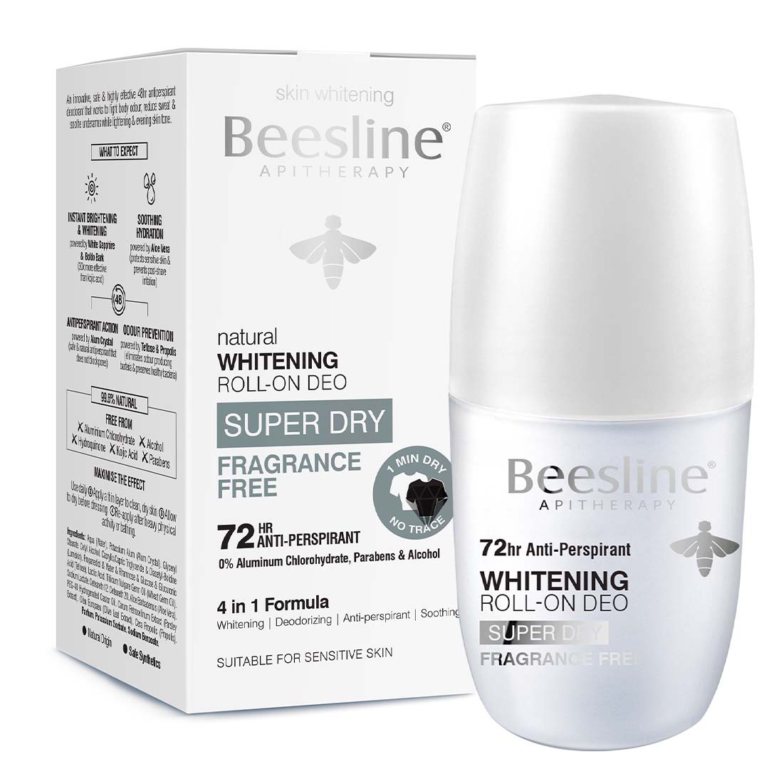 Beesline Roll On Deo Frag. Free Super Dry 1+1 Free | Kulud Pharmacy