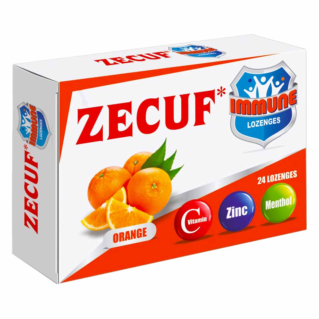 Zecuf Lozenges Immune Orange 24`S | Kulud Pharmacy