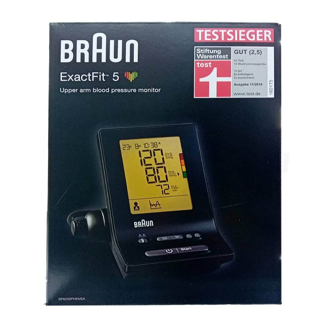 Braun Exactfit 5 Upper Arm Blood Pressure Monitor | Kulud Pharmacy