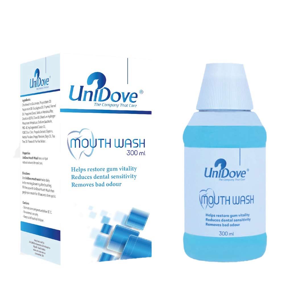Unidove Mouth Wash 300 Ml | Kulud Pharmacy