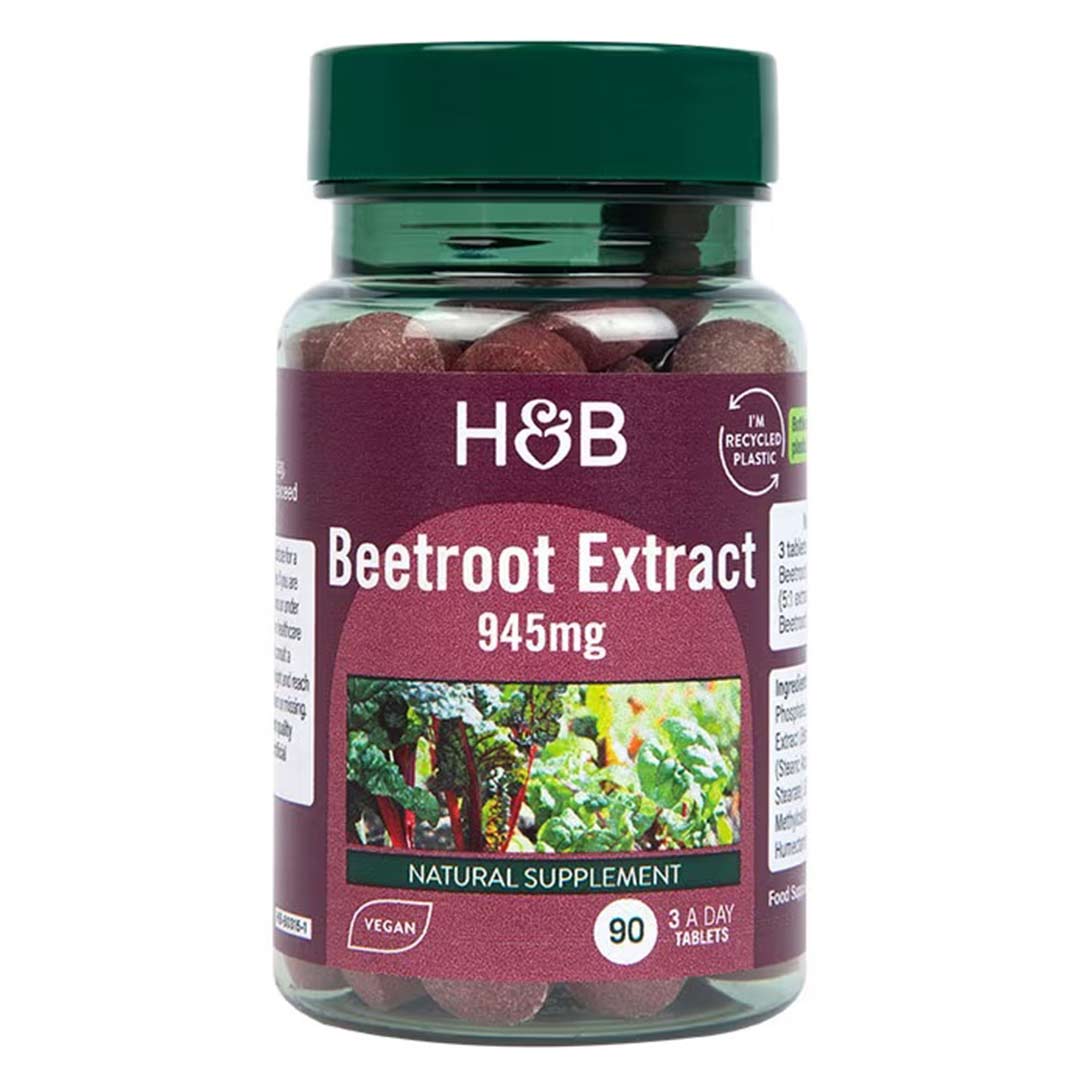 Holland & Barrett Beetroot Extract 945Mg 90 Tablets | Kulud Pharmacy