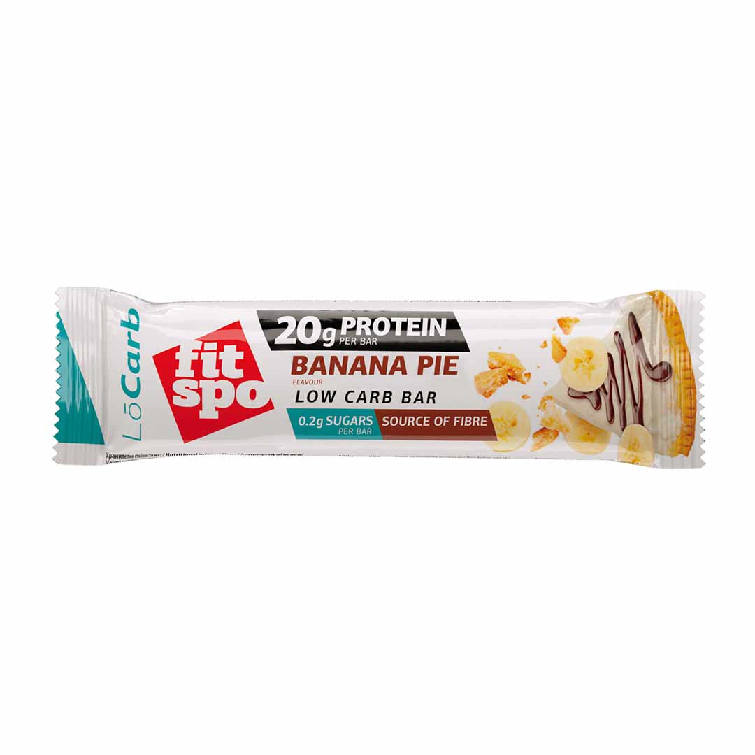 Fitspo Lo Carb Protein Bar Banana Pie 60G | Kulud Pharmacy