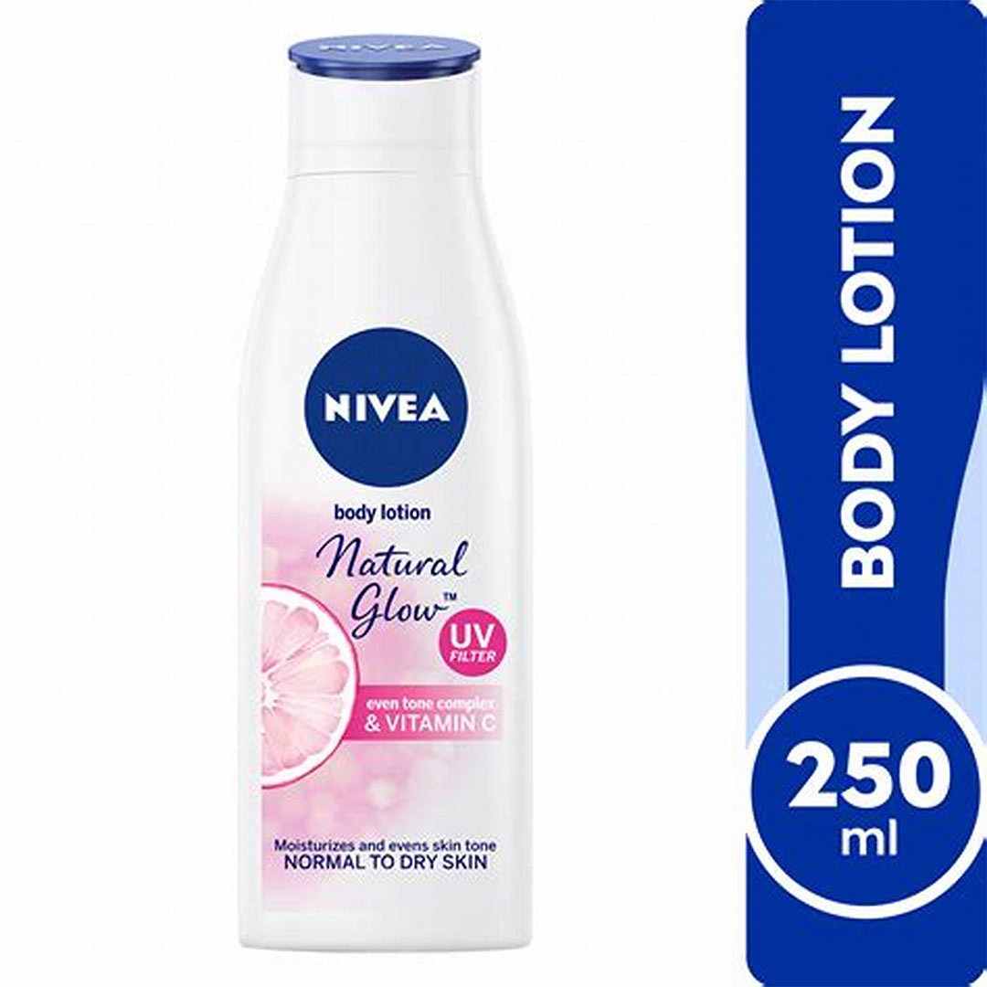 Nivea Body Lotion Natural Glow 250Ml | Kulud Pharmacy