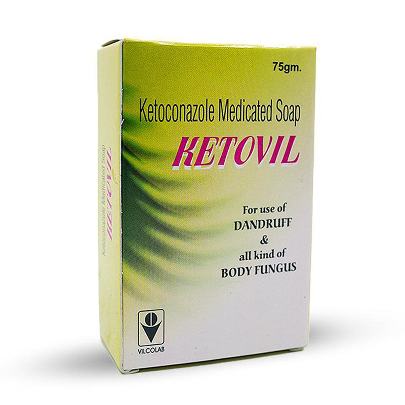 Vilco Ketovil Ketoconazole Soap 75 g | Kulud Pharmacy