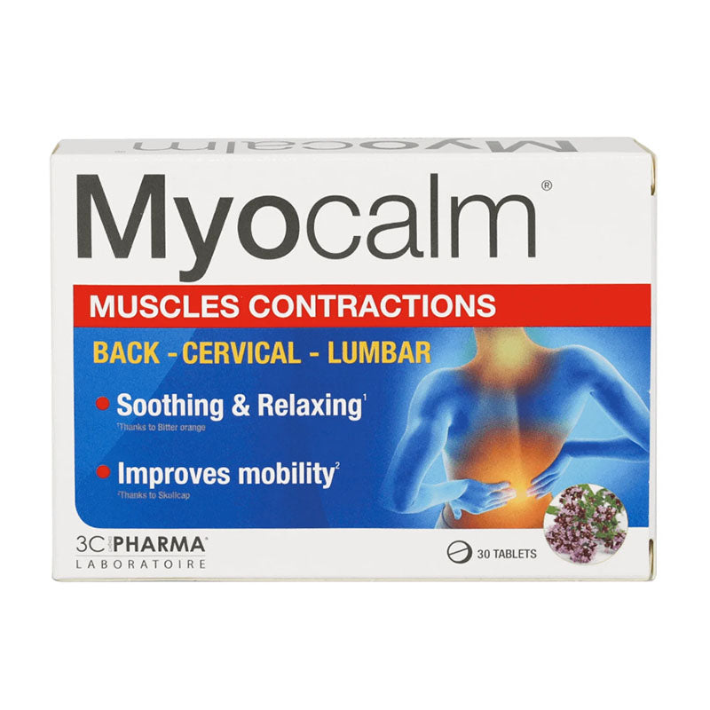 Myocalm Muscle Contractions Tablets 30's | Kulud Pharmacy