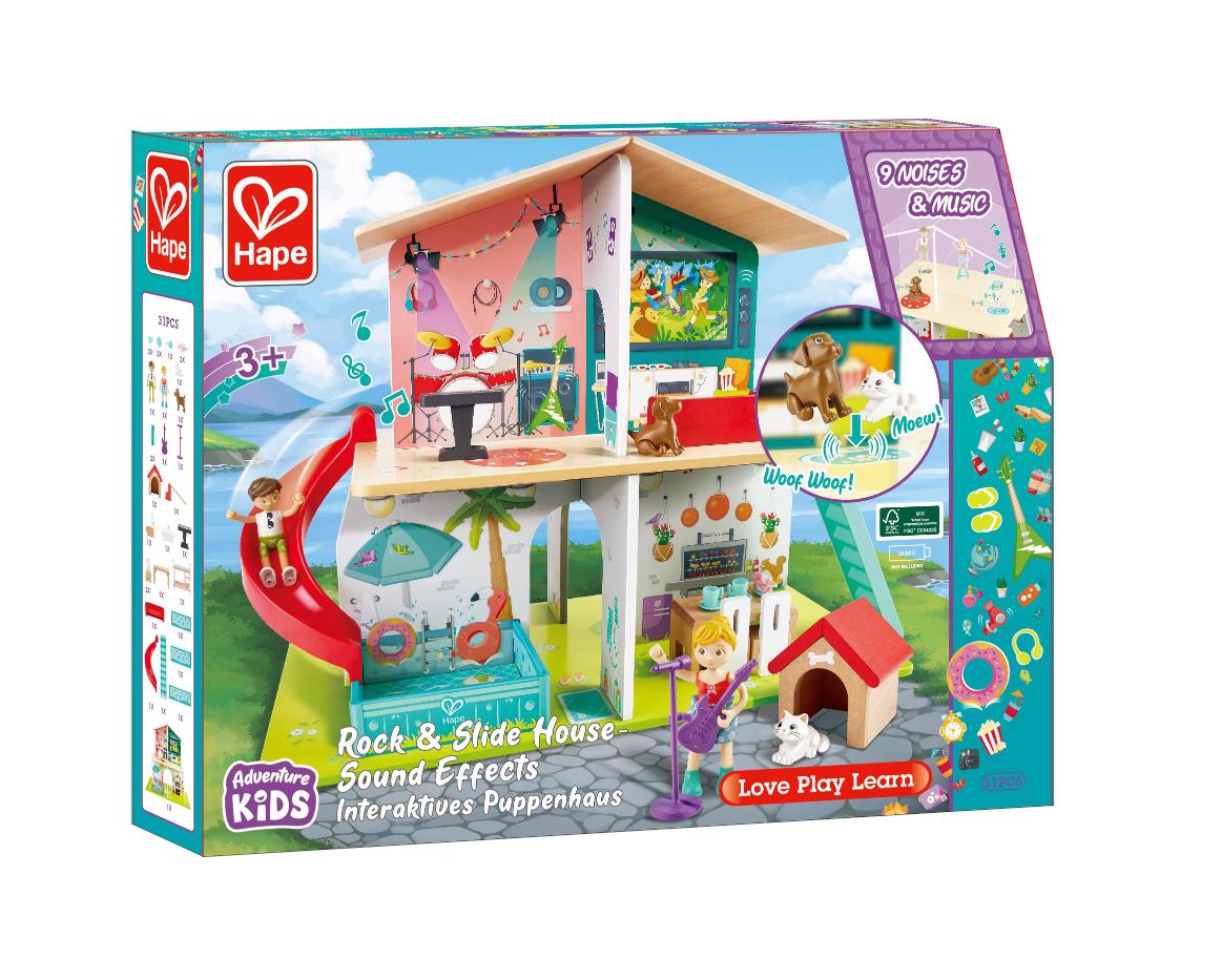 Hape - Rock & Slide House - Sound Effects | Kulud Pharmacy
