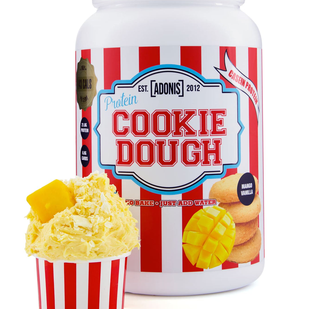 Adonis Protein Cookie Dough (Casein Protein) - Mango Vanilla 1Kg ...