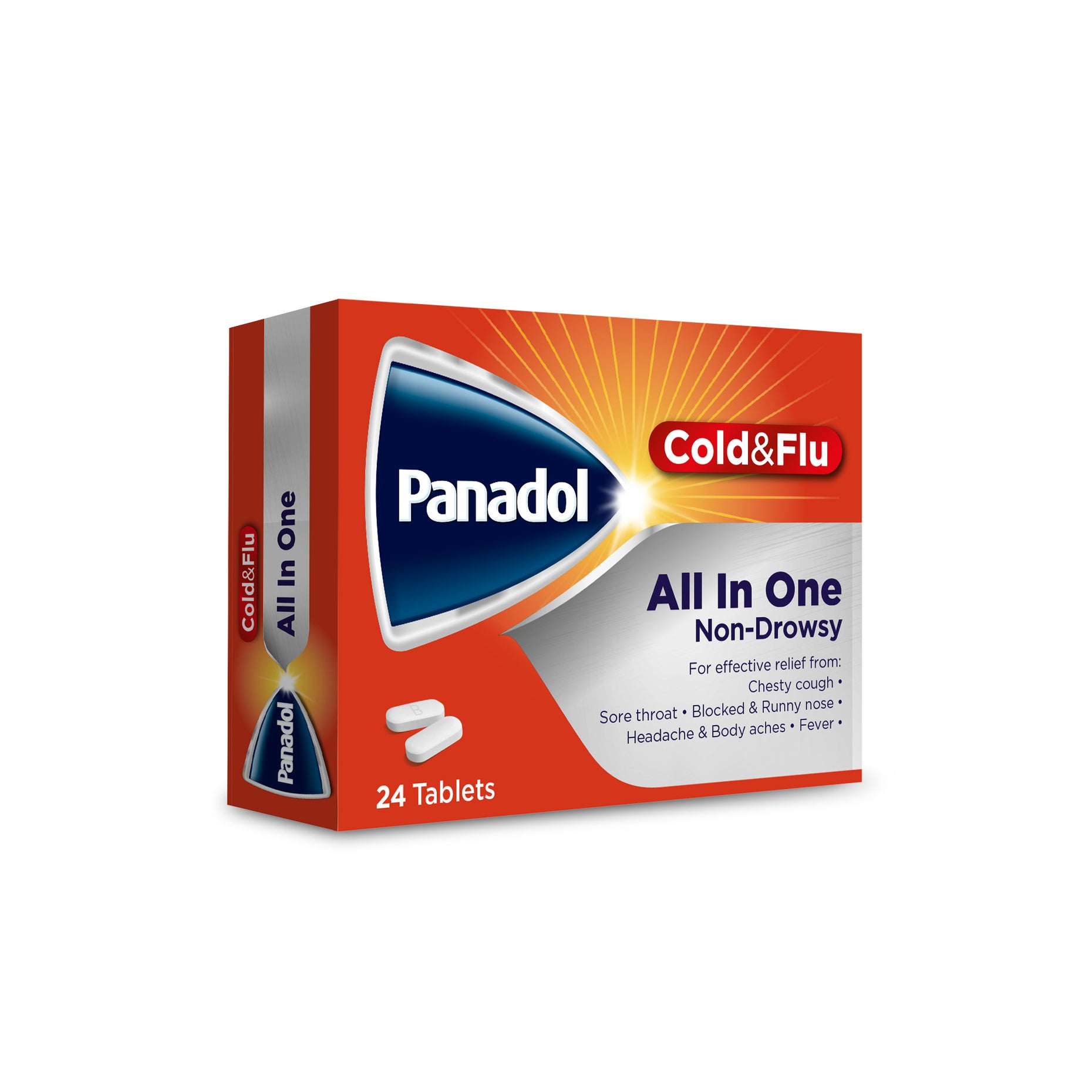 Panadol All In One Tablet 24 PC | Kulud Pharmacy