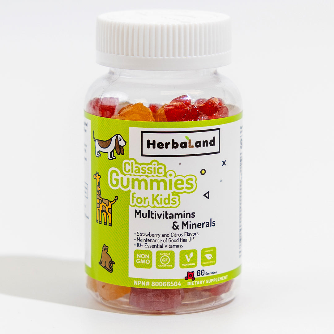 Herbaland Classic For Kids Multivitamins & Minerals Gummy 60 PC | Kulud ...