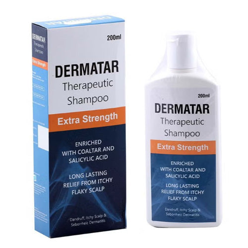 Dermatar Extra Strength Therapeutic Shampoo 200ml | Kulud Pharmacy