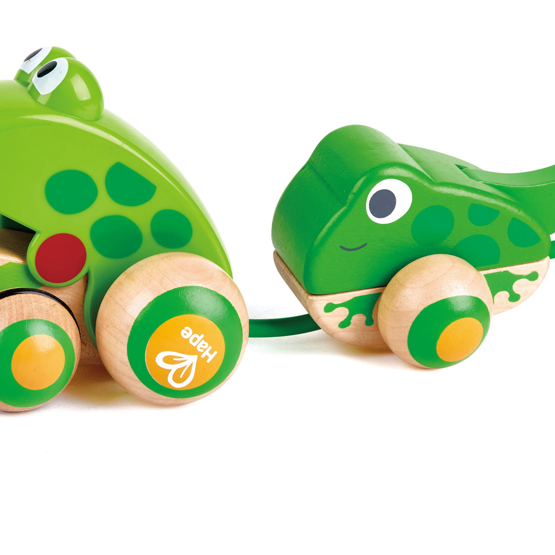 Hape - Pull-Along Frog Family | Kulud Pharmacy