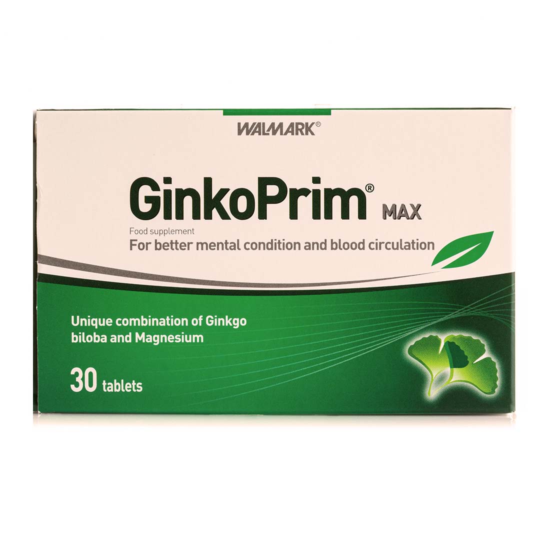 Walmark Ginkoprim Max Tablet 30 PC | Kulud Pharmacy