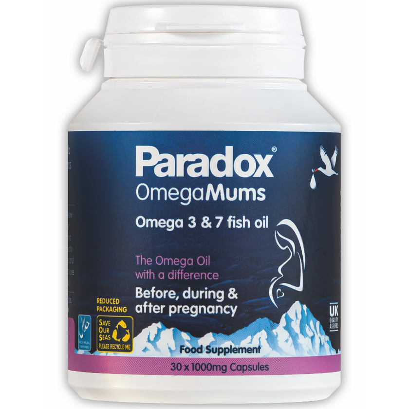 Paradox Omega Mums Soft Gelattin Capsule 30 PC | Kulud Pharmacy