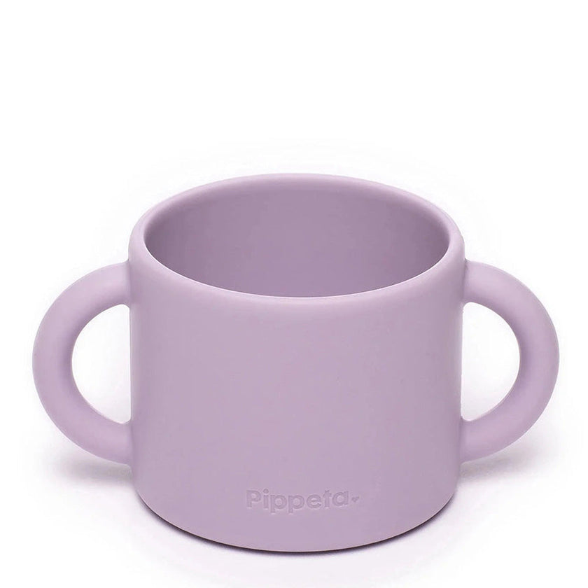 Pippeta Silicone Cup + Straw (Lilac) | Kulud Pharmacy