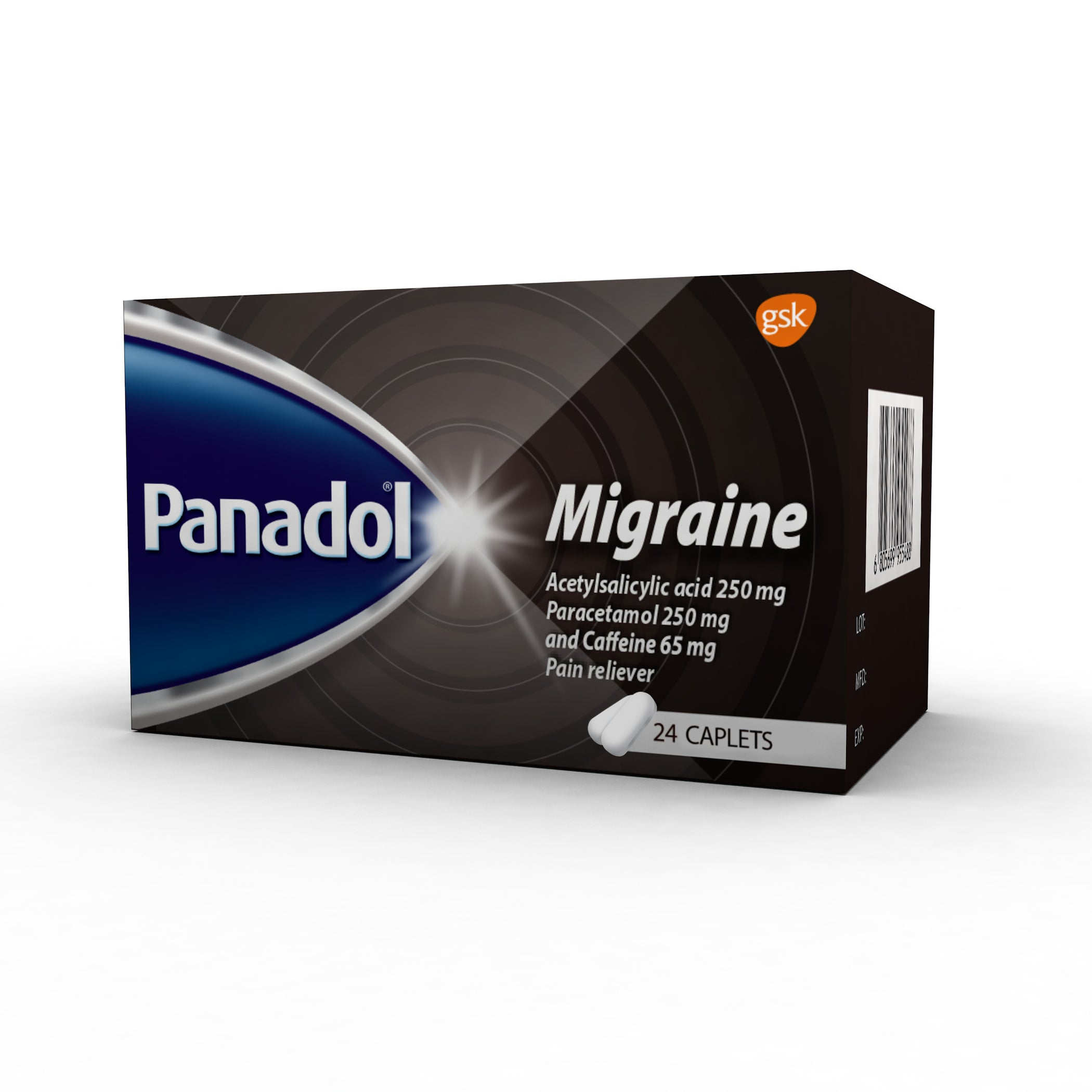 Panadol Migraine Tablet - 24 PC | Kulud Pharmacy