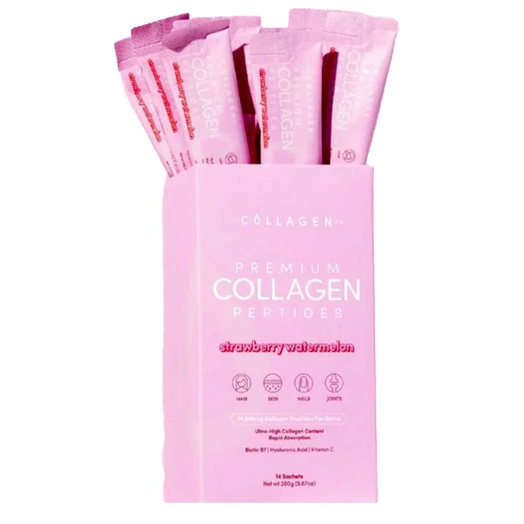 Premium Collagen Peptides Strwb. Watermelon Sachet 14PC | Kulud Pharmacy