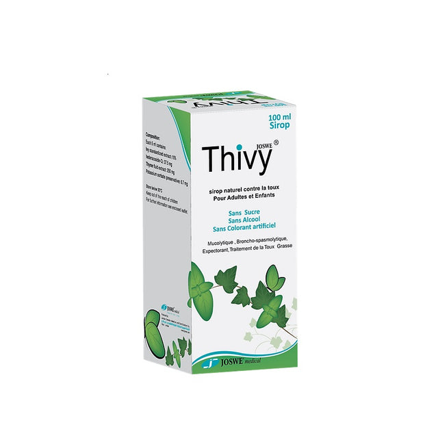 Thivy Natural Cough Syrup 37.5/50 Mg 100 ML | Kulud Pharmacy